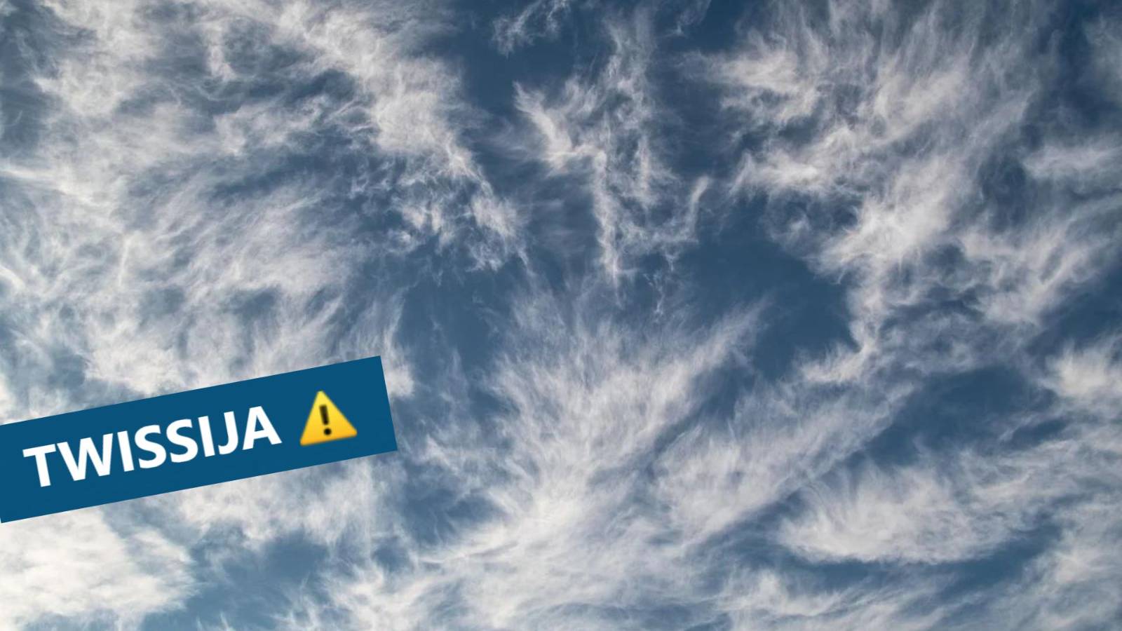 Twissija Ta' Riħ Qawwi Li Se Jolqot Il-Gżejjer Maltin - Ara Meta