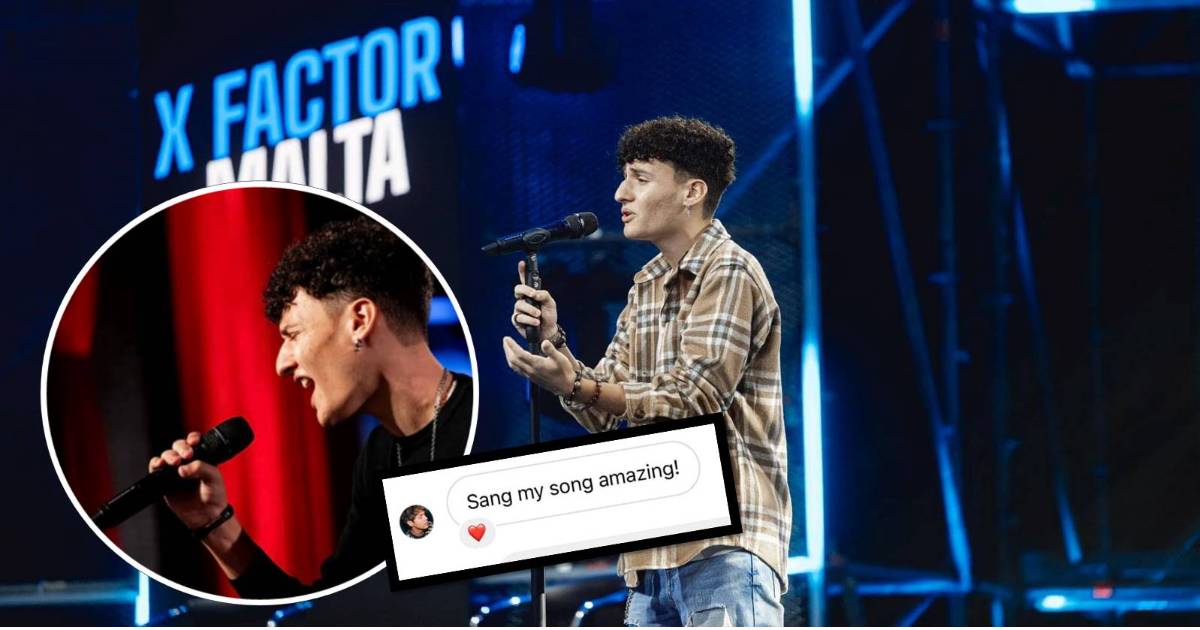 Nathan Psaila Ta' X Factor Malta Jirċievi Messaġġ Mingħand L-Artist Oriġinali Tal-Kanzunetta Li ...