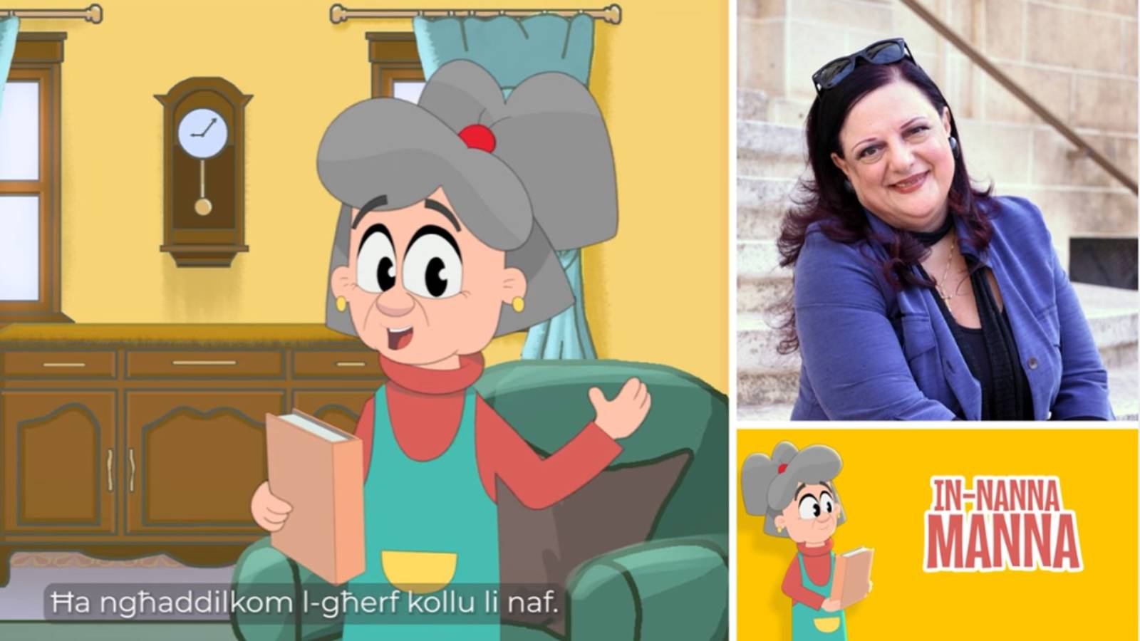 Bil-Filmat: Mary Rose Mallia F'Sensiela Ġdida Ta' Cartoons Bil-Malti ...