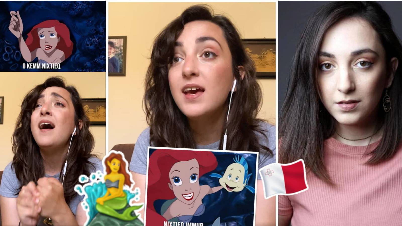 Bil-Filmat: Isma' L-Kanzunetta Ikonika Ta' The Little Mermaid Bil-Malti ...