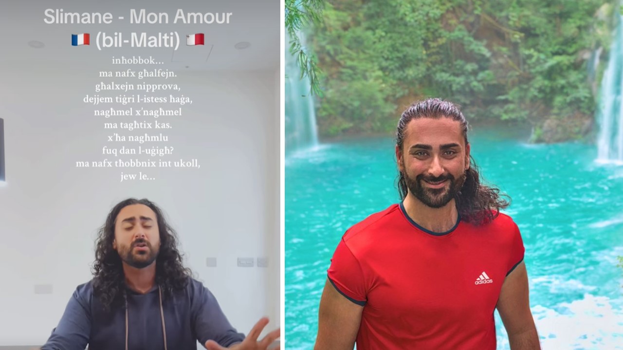 Il-Kantant Andy Muscat B’Verżjoni Maltija Tal-Kanzunetta Franċiża Tal ...