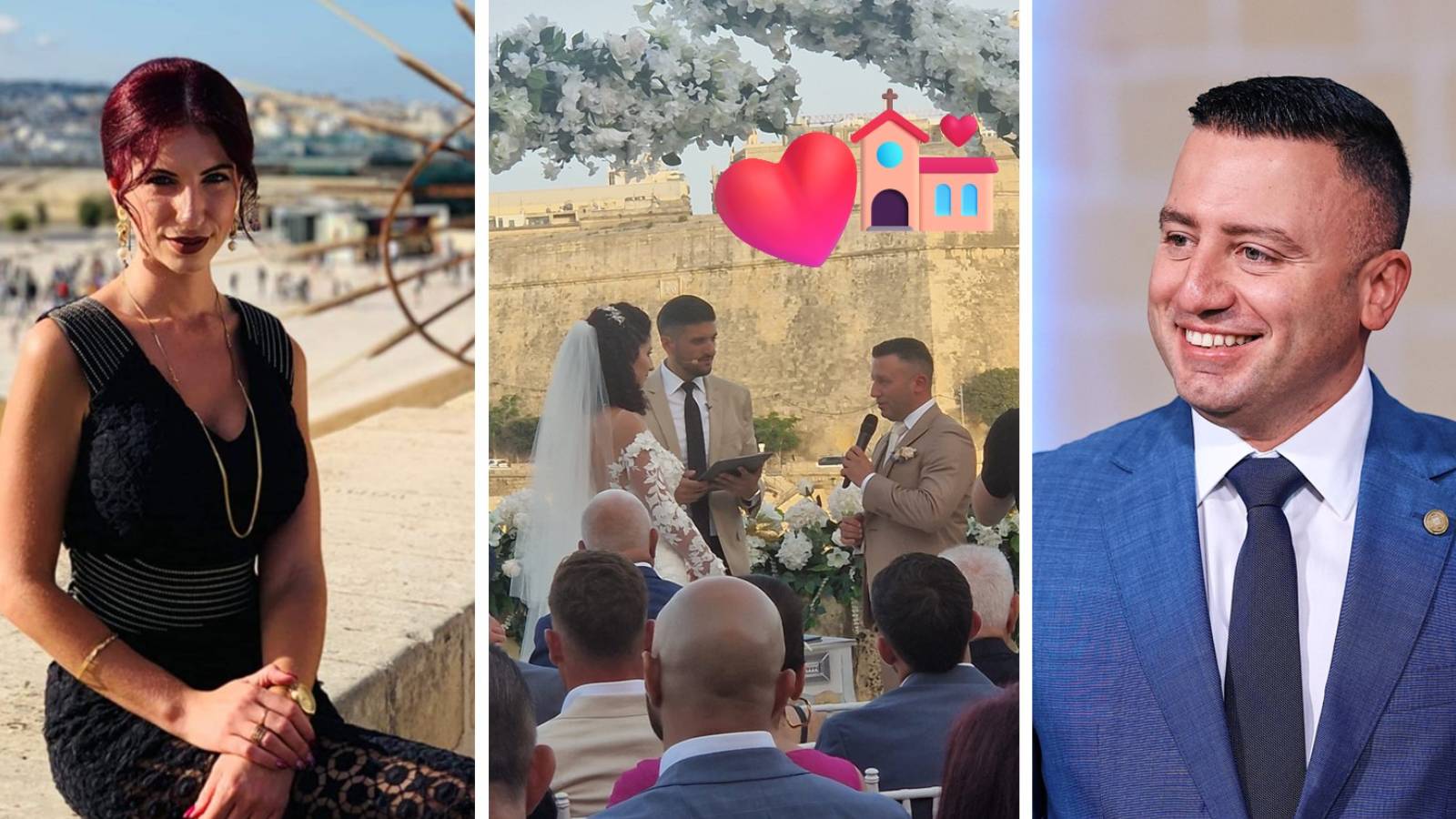 Il-Ministru Clayton Bartolo Jiżżewweġ Lill-Maħbuba Tiegħu Amanda Muscat