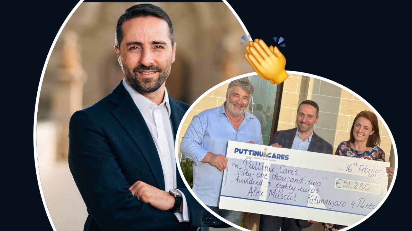 “Alex Muscat Tela’ L-Muntanja Kilimanjaro Għal Puttinu. €51,280 Inġabru ...