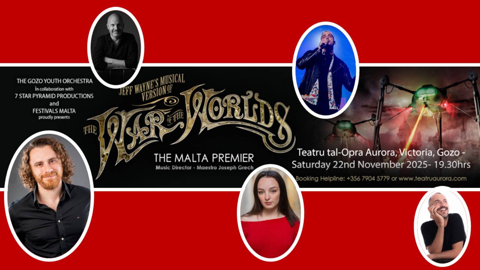 Il-Kapolavur Ta’ Jeff Wayne The War Of The Worlds – The New Generation ...